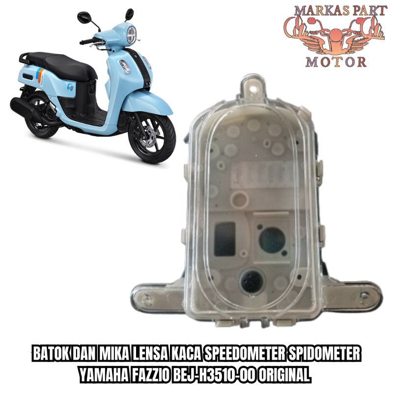 Shell and Mica Glass Lens Speedometer Speedometer Yamaha Fazzio 2024 ...