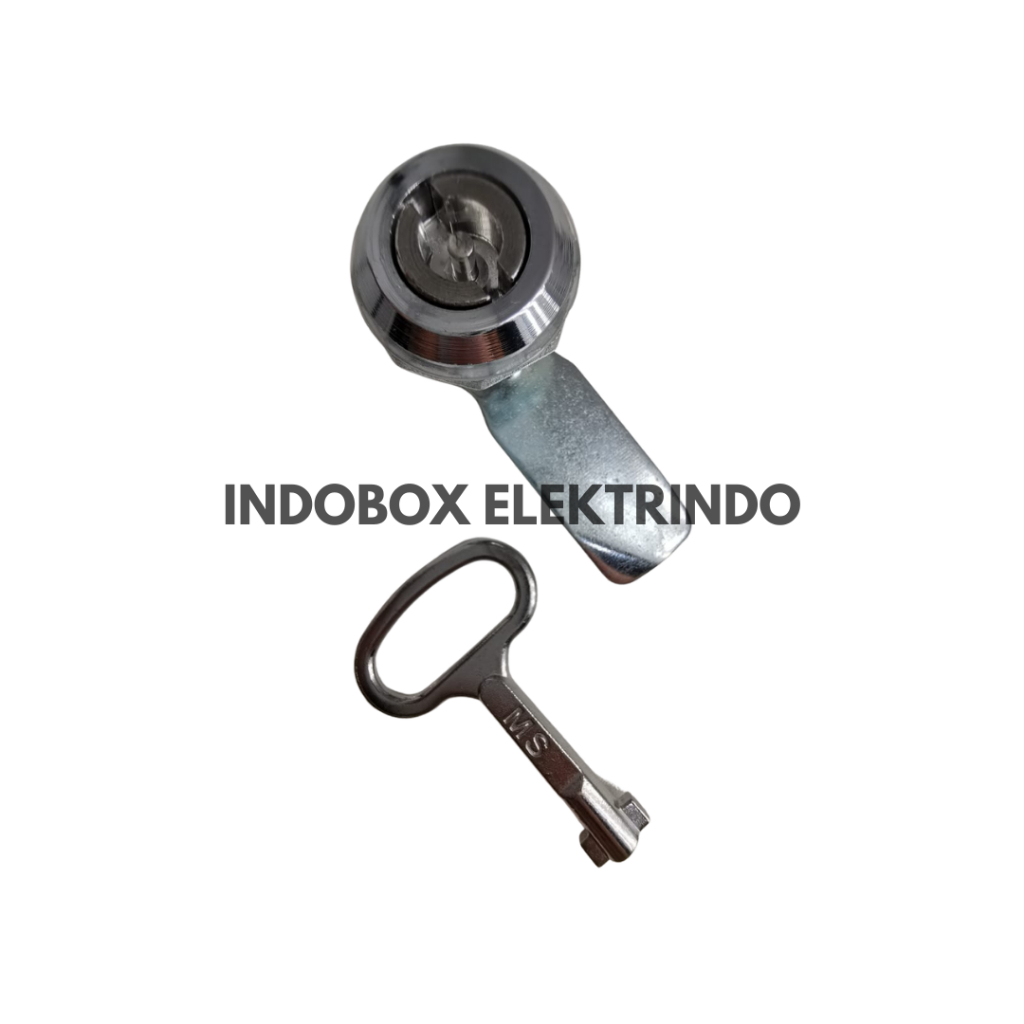 MS 705 Type T PREMIER Electrical Panel Box Lock - Silver Shine Double ...