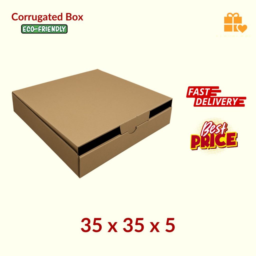 Cardboard 35x35x5 cm | Die Cut and Easy Usage Box | Accessories Box ...