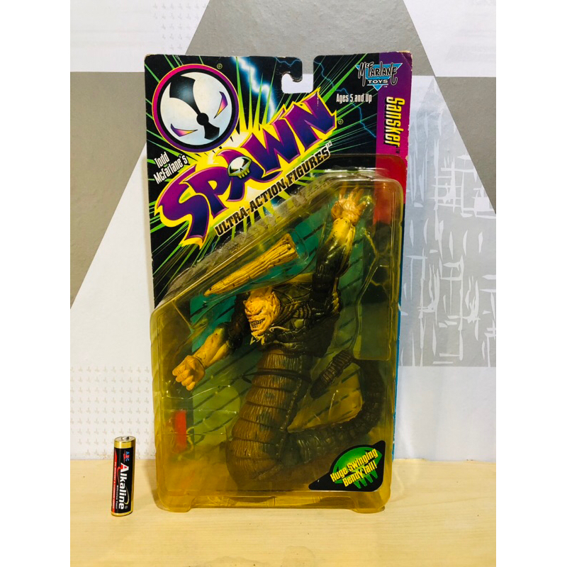ACTION Figure TODDLER MCFARLANE TOYS SPAWN ULTRA-ACTION FIGURES SANSKER ...