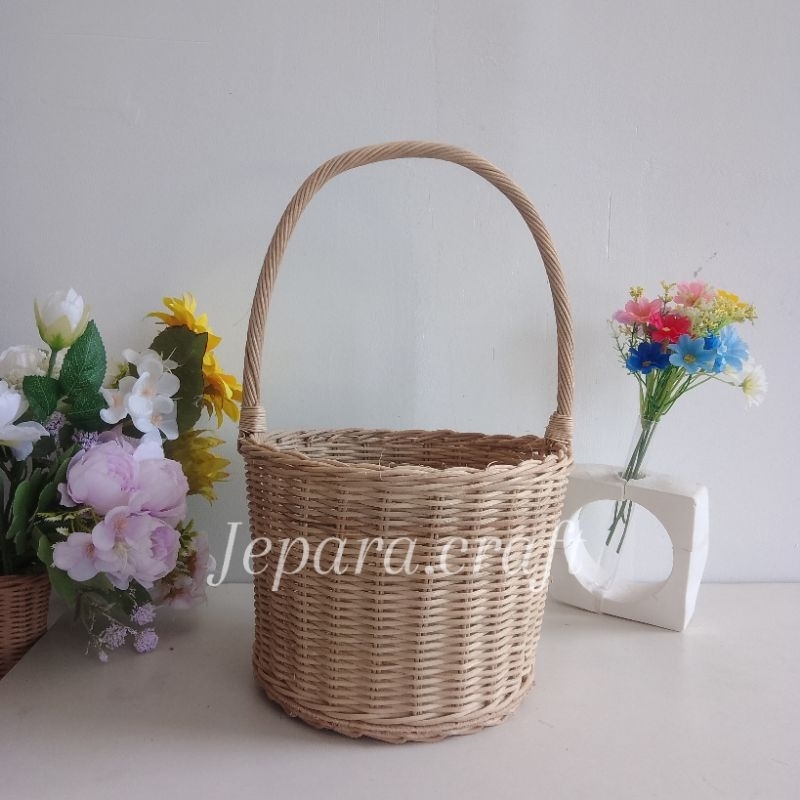 New!!! Luna Fruit & Parcel Rattan Basket | Shopee Philippines