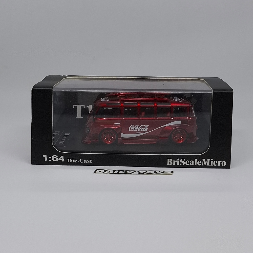 BriScale LF Micro Volkswagen Model T1 Bus Kombi Coca Cola Unsealed ...