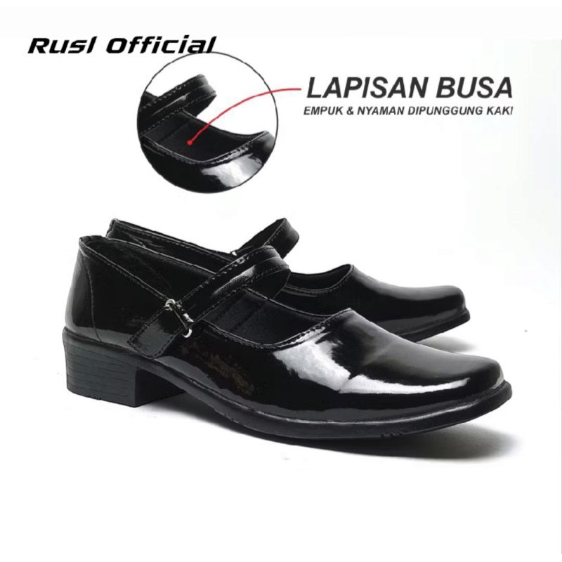RUSL Women's Shoes Paskibra Glosi Loafers Size 37 - 40 | Shopee Philippines
