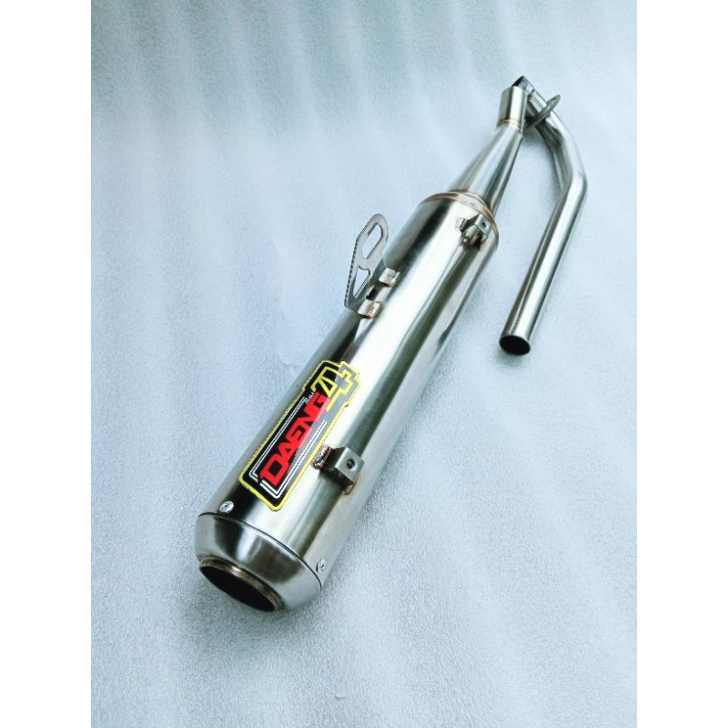 Daeng sai4 Pipe canister conical open specs exhaust Pipe for Wave 125 ...