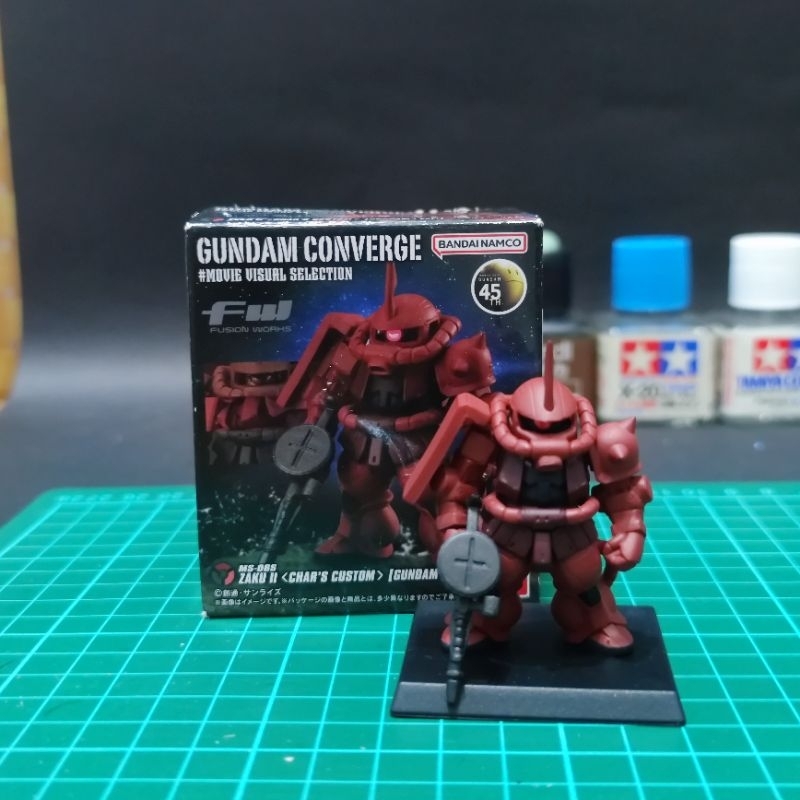 Converge zaku and zgok char custom aznable figure gundam | Shopee Philippines