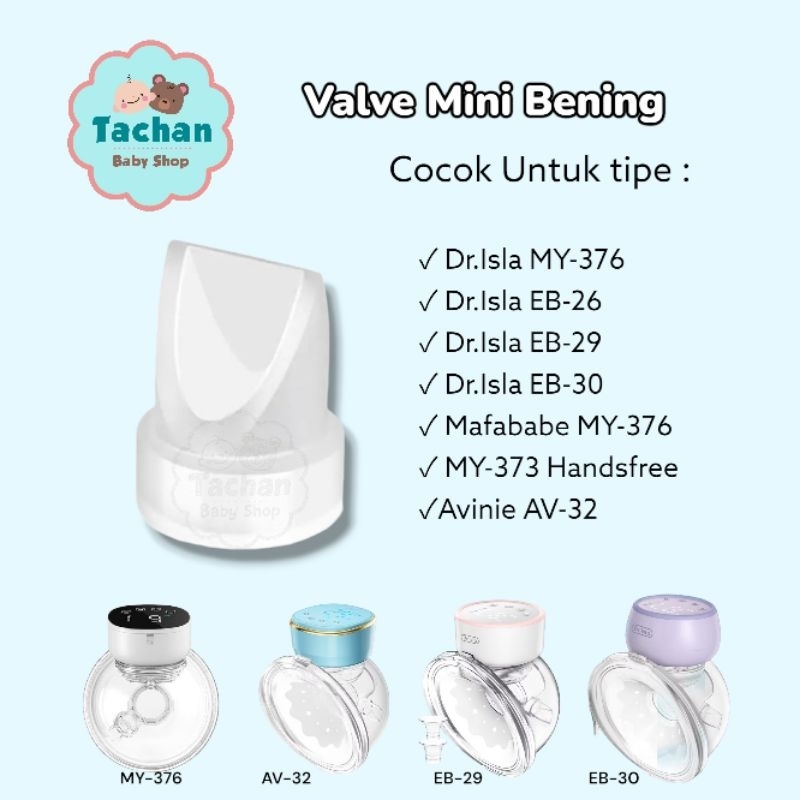 Dr Isla Handsfree Breast Pump Valve MY-376 / MY-375 / EB-28 / EB- 29 ...