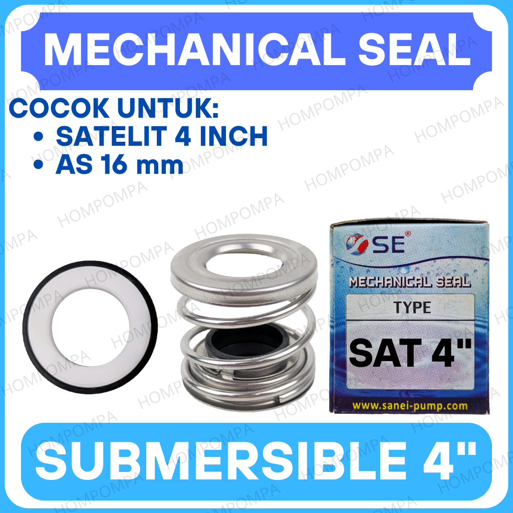 SANEI 4" SATELLITE SEAL - 4 INCH SUBMERSIBLE MECHANICAL SIL WATER PUMP SPAREPART | Shopee ...