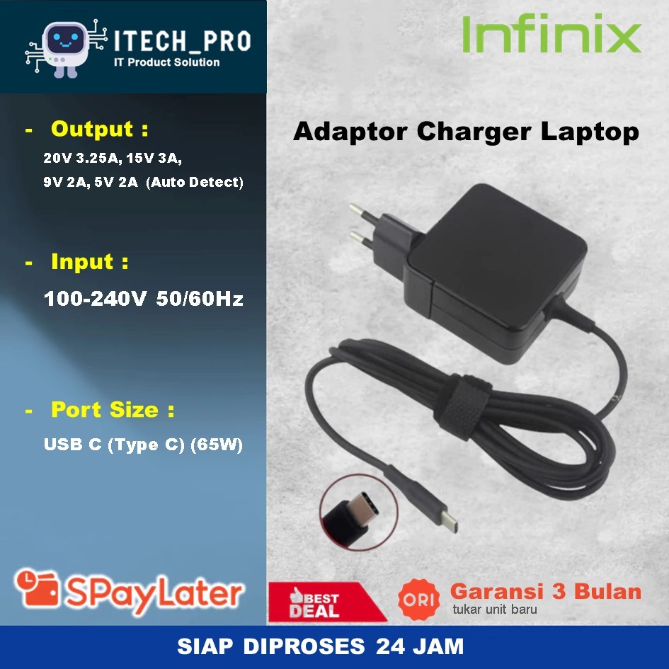 Infinix Inbook X1 Inbook Laptop Charger Adapter Original Inbook X1 ...