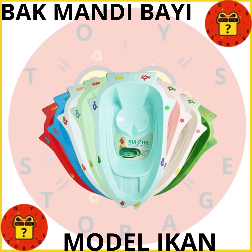 TI - BABY BATH TUB FISH BABY BATH TUB BABY BATHTUB POOL | Shopee ...