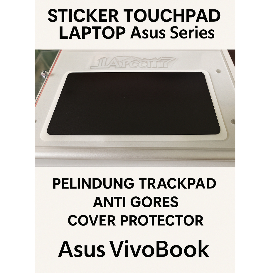 Asus Series VivoBook Laptop Touchpad Protective Sticker – Premium ...
