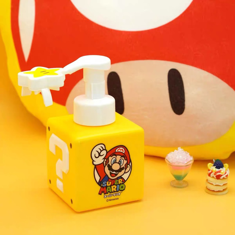 Mario Bross Soap Holder Children's Character Foam Soap Bottle Soap ...