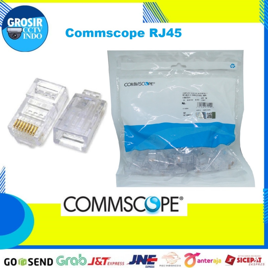RJ45 COMMSCOPE CONNECTOR | Shopee Philippines