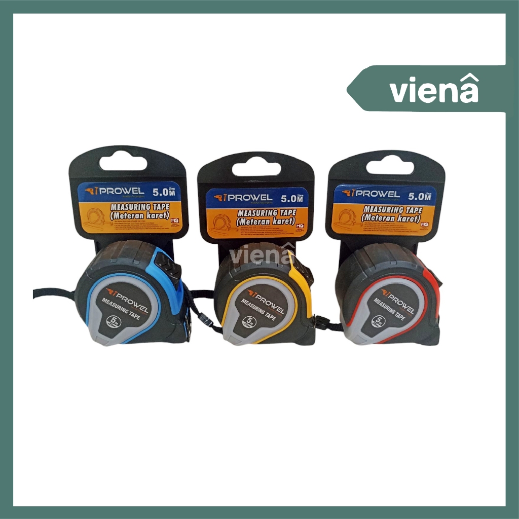 [ VIENA ] Meter / Roll Meter Coated with PROWELL rubber Size 5m & 7,5m ...