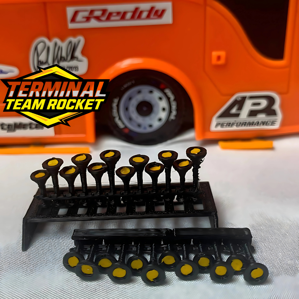 The funnel of 12 notes. The original telolet bus miniature is strong ...