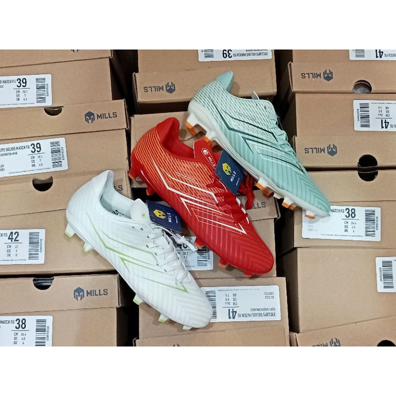 ORIGINAL MILLS XYCLOPS HELIOS MATCH FG FOOTBALL SHOES | Shopee Philippines