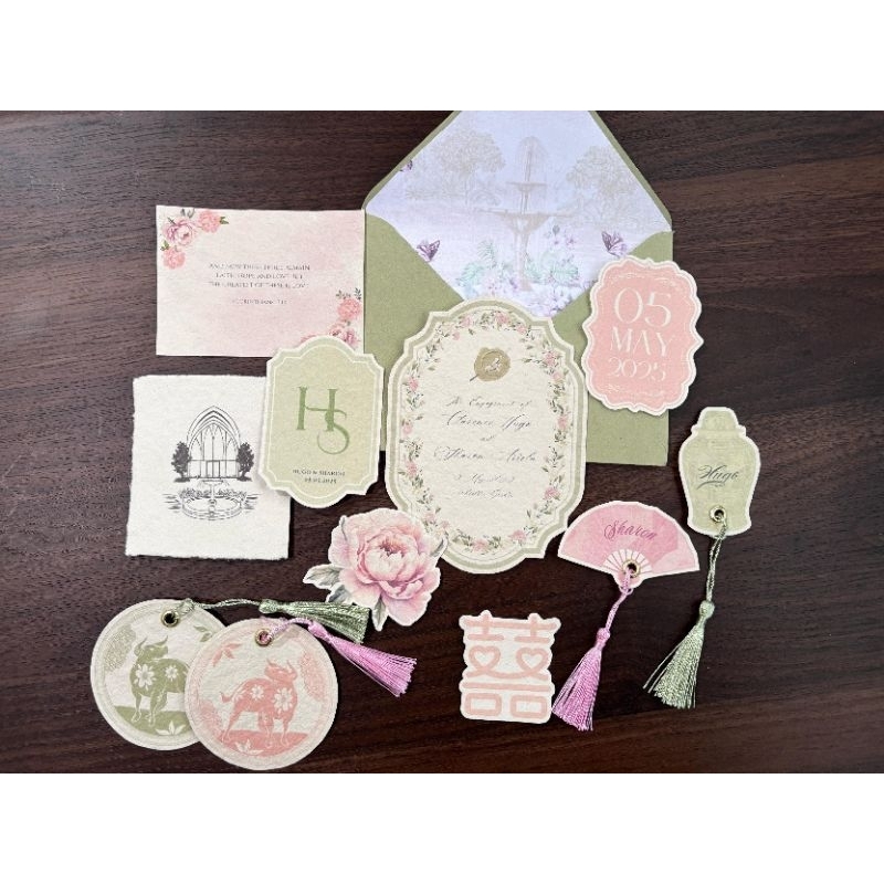 Full Custom wedding keepsake sangjit (Pre Order) | Shopee Philippines