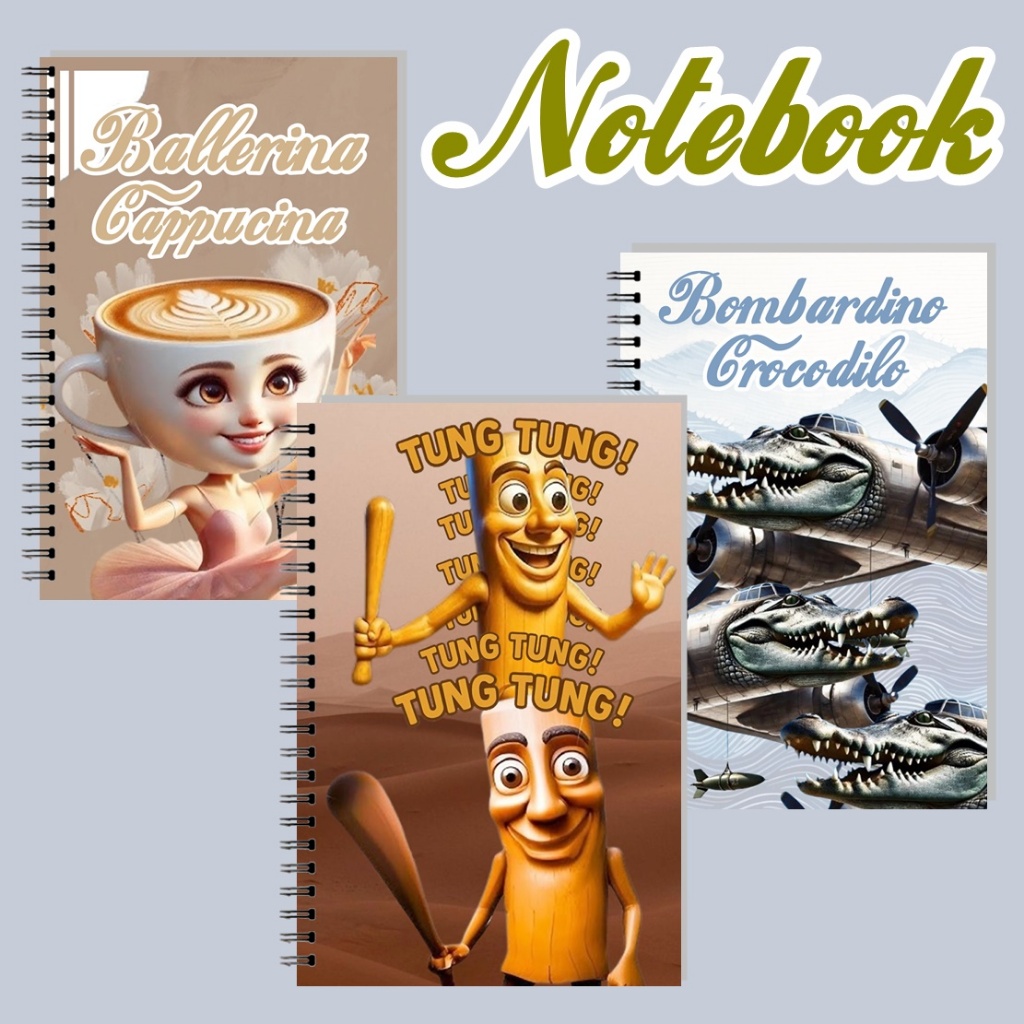 Notebook Anomalie Tung Tung Sahur Italian Brainrot Anomalie Viral ...