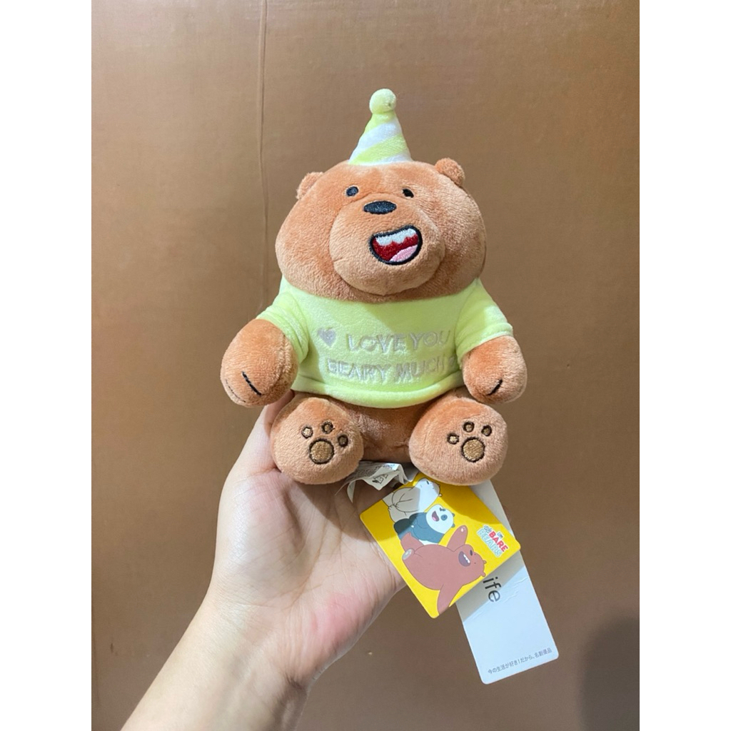 Grizzly Character Doll with Birthday Hat size 18cm Original / Grizzly ...
