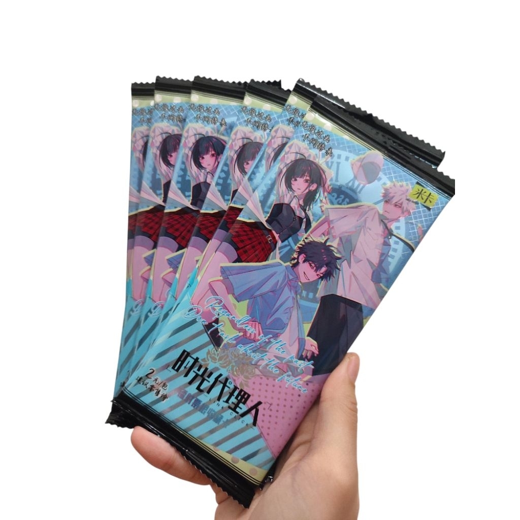 Ticket Card Booster Pack Link Click Ticket CCG Card Anime manga game ...