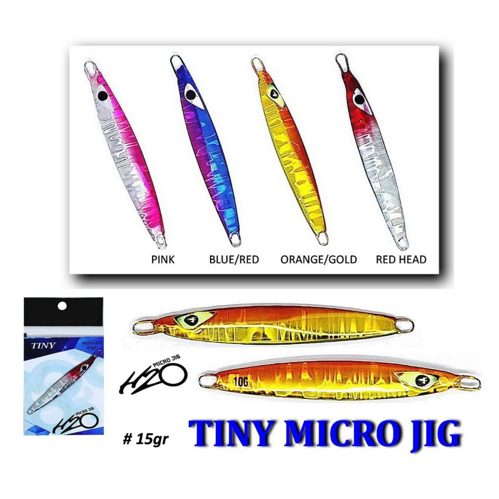 Fishing Bait MICRO JIG TINY, MINY, WINY 15gr | Shopee Philippines