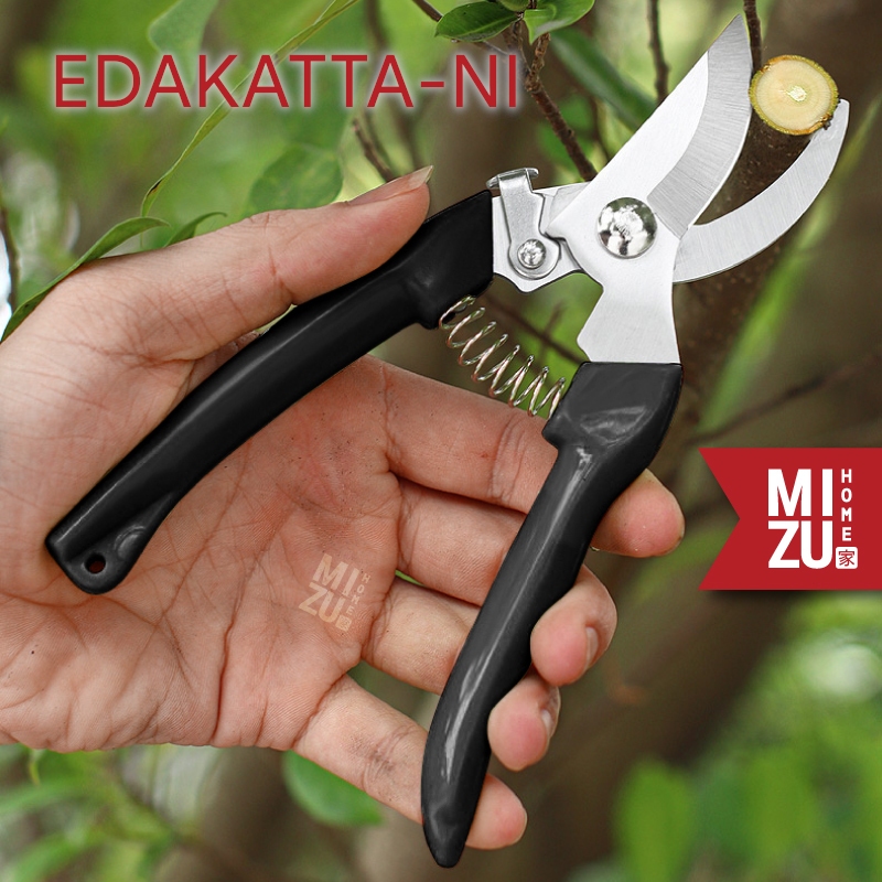 MIZU EDAKATTA-NI STAINLESS STEEL Extra Sharp Gardening Pruning Shears Garden Scissors Flower ...
