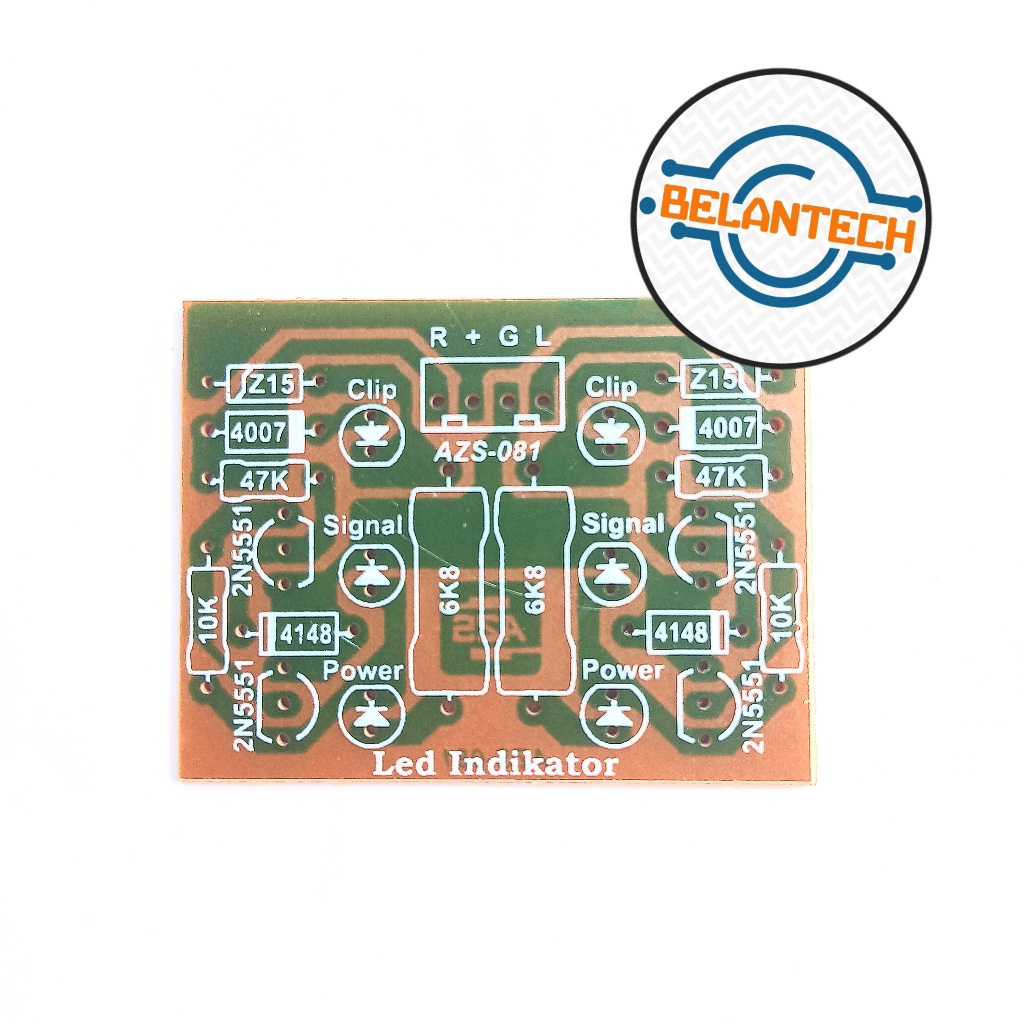 PCB LED Signal Indicator Power Amplifier LED Indicator Signal Power ...