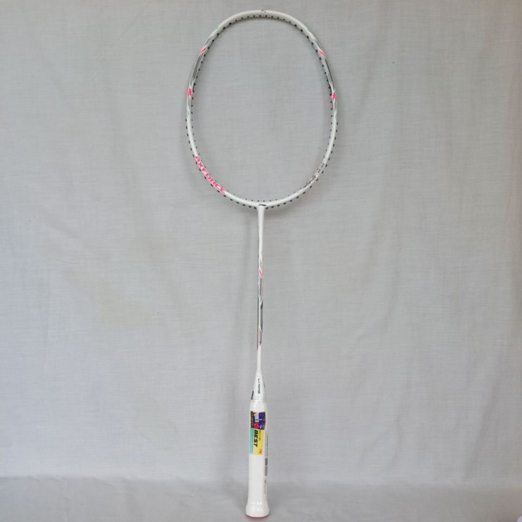 Original Li-Ning AXFORCE CANNON white badminton racket | Shopee Philippines
