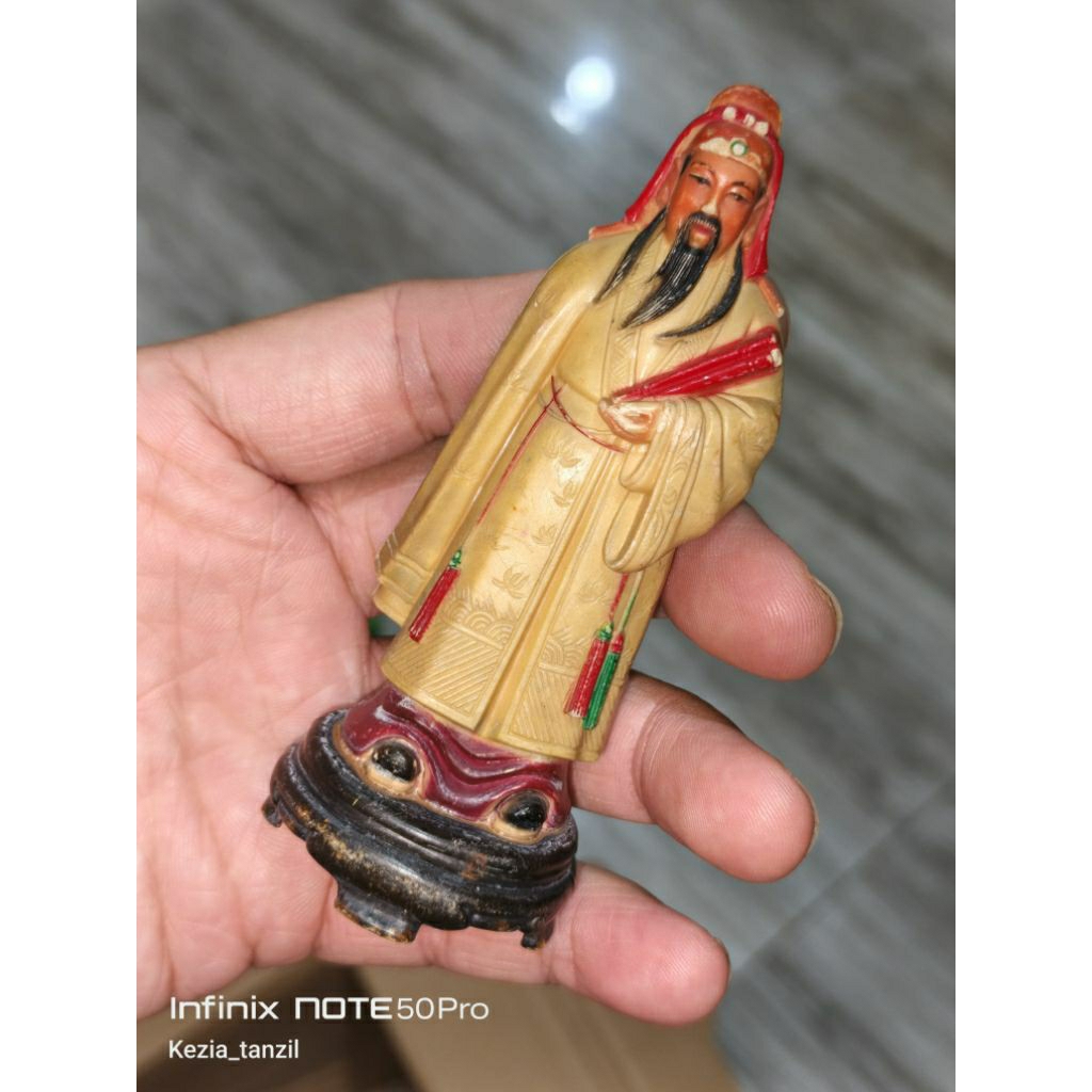 FIGURE OF STATUE CHARACTERS OF STATUE FIGURE LU XING CHINEE GOD OF GOOD ...