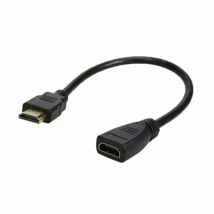 HDMI Extension HDMI Cable Extend Male To Female 20cm | Shopee Philippines