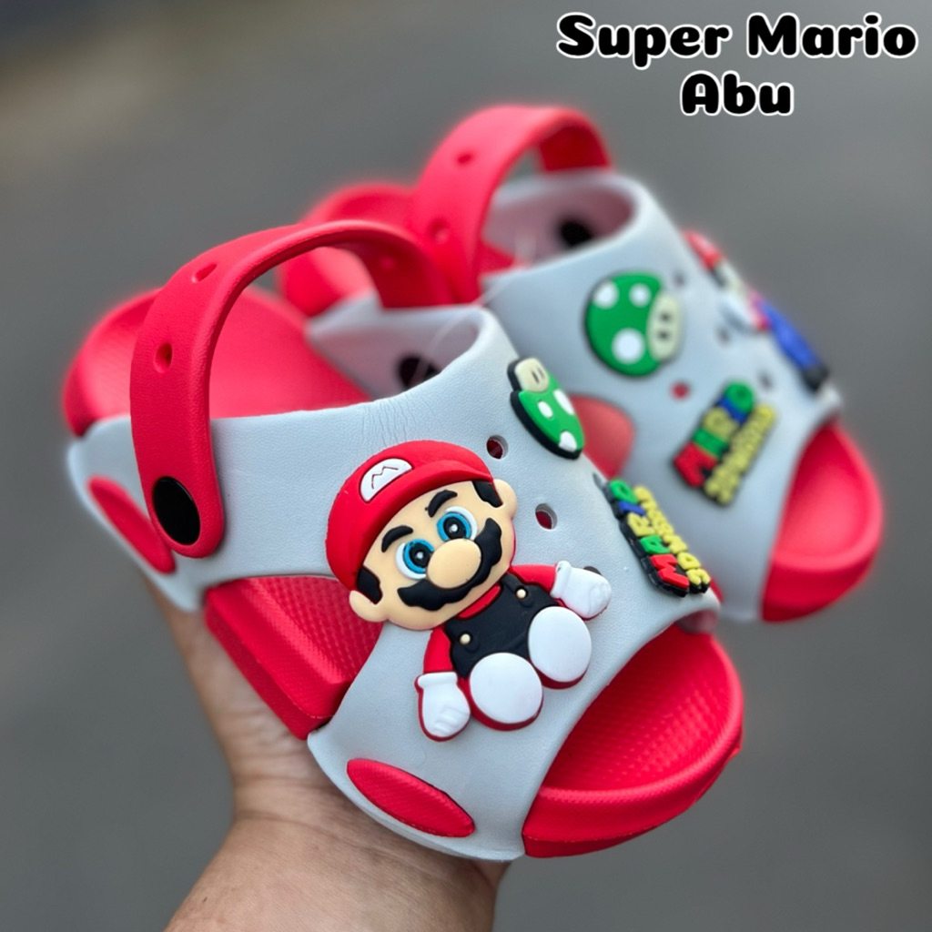 (0 - 3 YEARS) NEWEST SUPER MARIO CHILDREN'S BAIM SANDALS FOR BOYS EVA ...