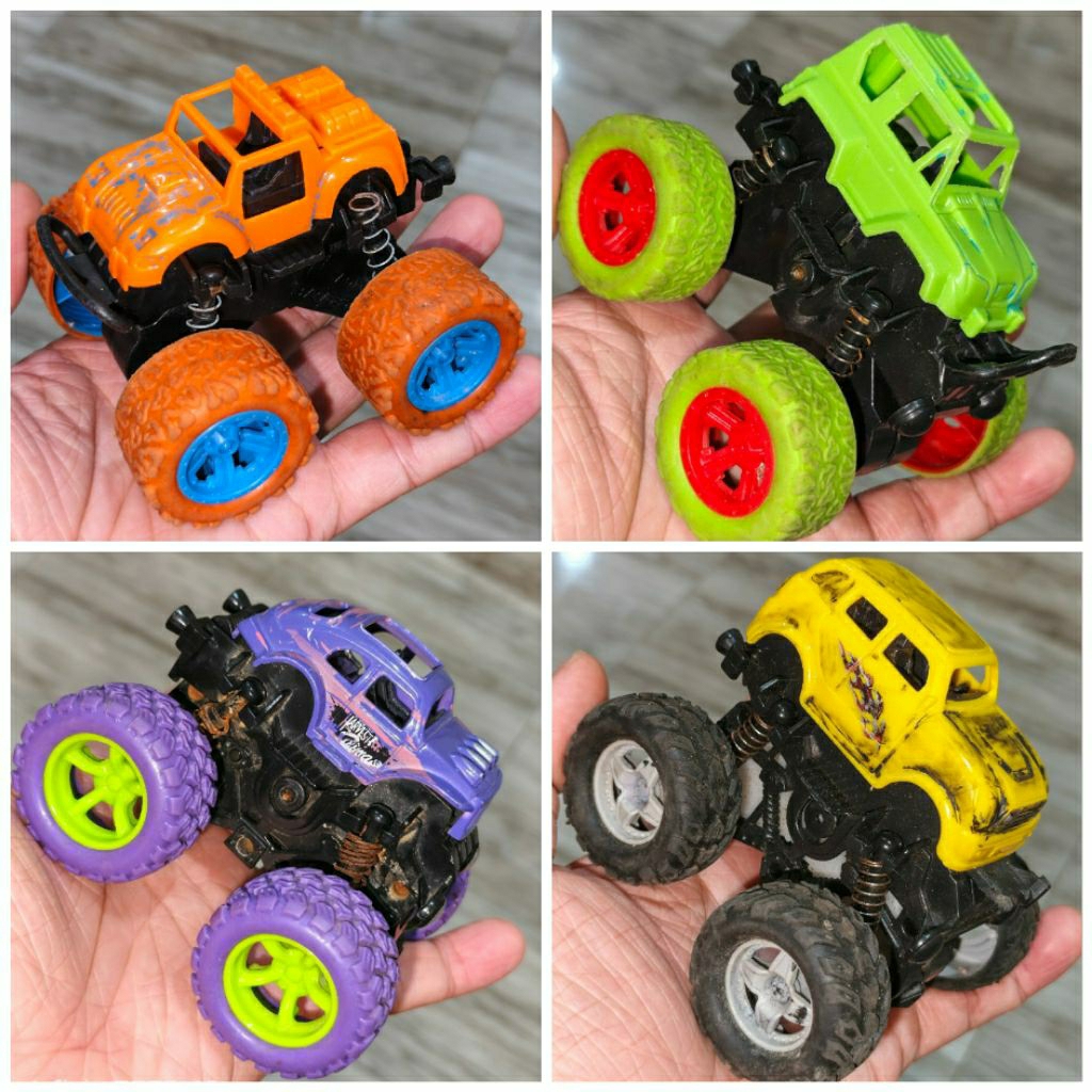 10 Monster Jam Models SML Truck Big Wheel Truck Big Wheel off road ...