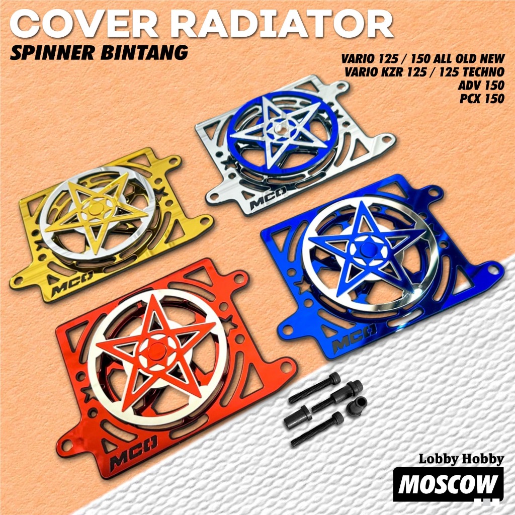 MOSCOW SPINER RADIATOR COVER ACRYLIC 3 MM THICK BINTANG SERIES TWO TONE ...