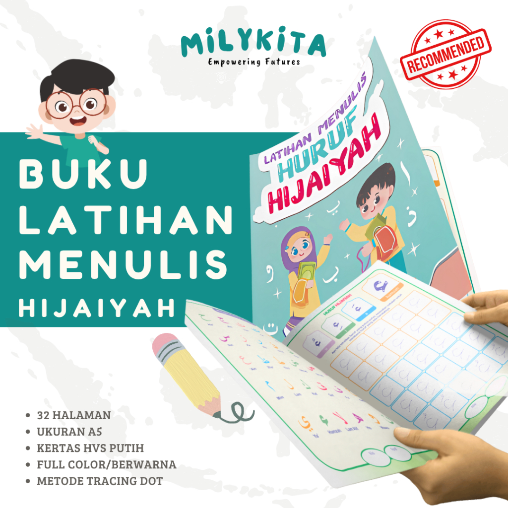 Children's Book Learning to Practice Writing & Reading Hijaiyah Letters ...