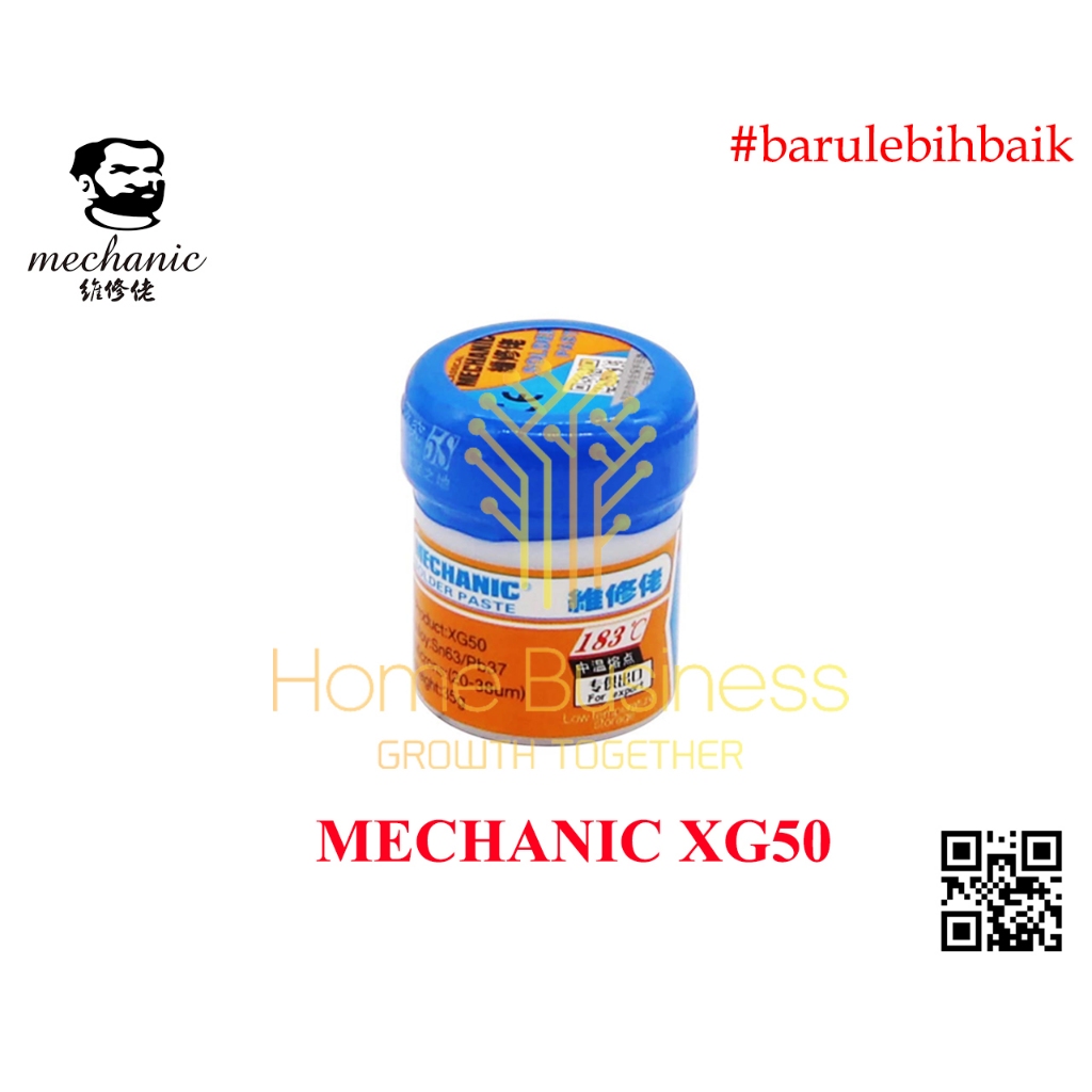 MECHANIC XG50 XG-50 XG - 50 Solder Paste Tin | Shopee Philippines