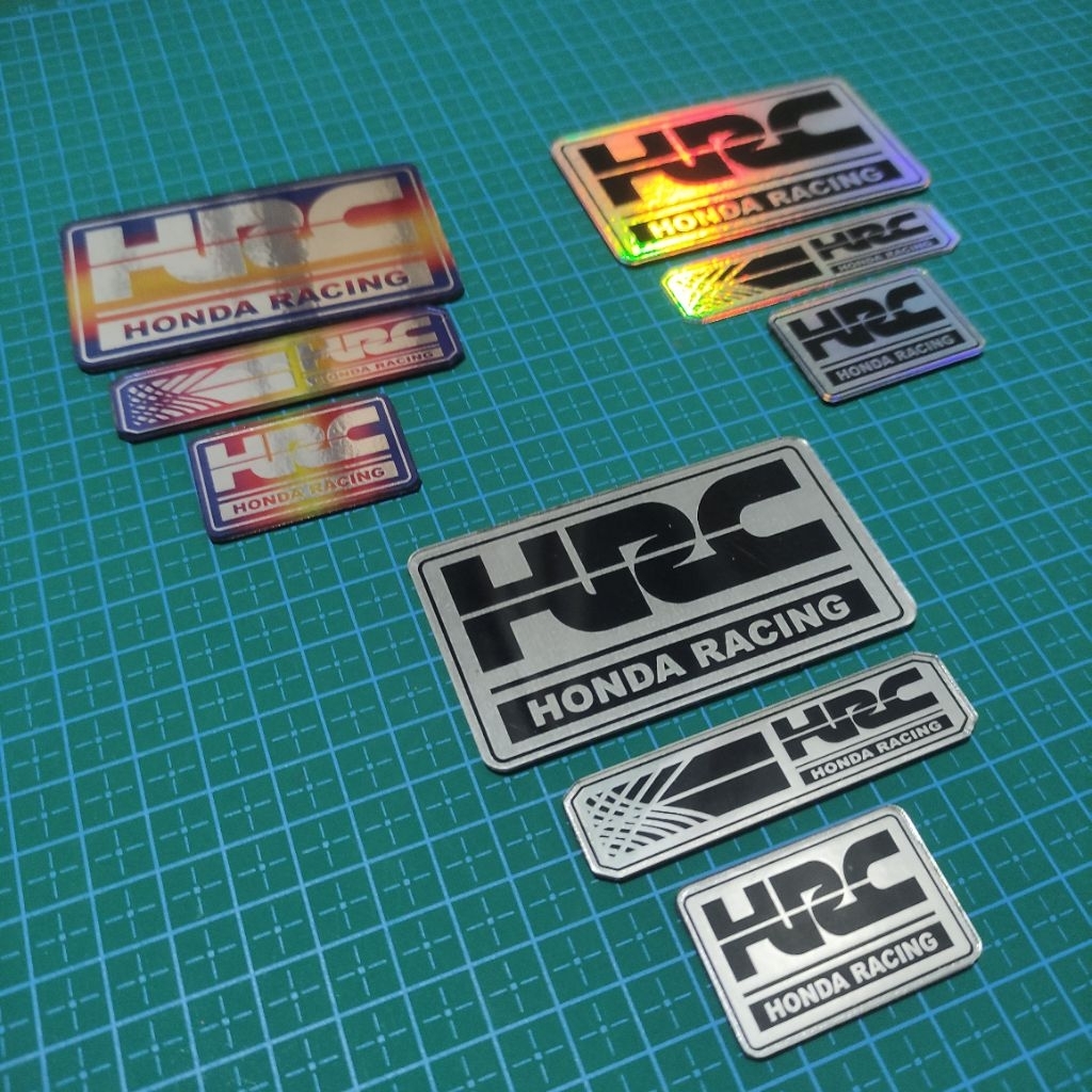 Acrylic hagger pack emblem HRC air blade vario beat pcx emblem | Shopee ...
