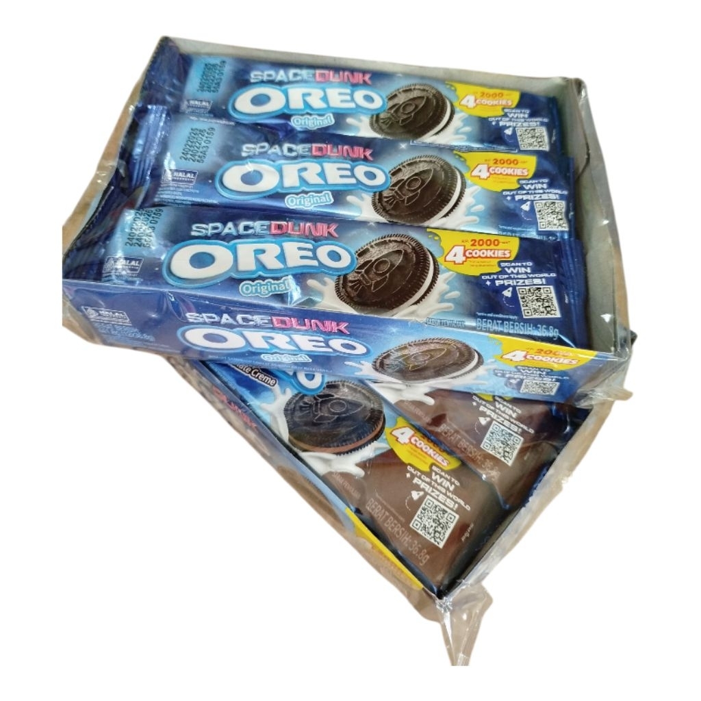 Oreo chocolate sandwich biscuits contains 12 pcs | Shopee Philippines