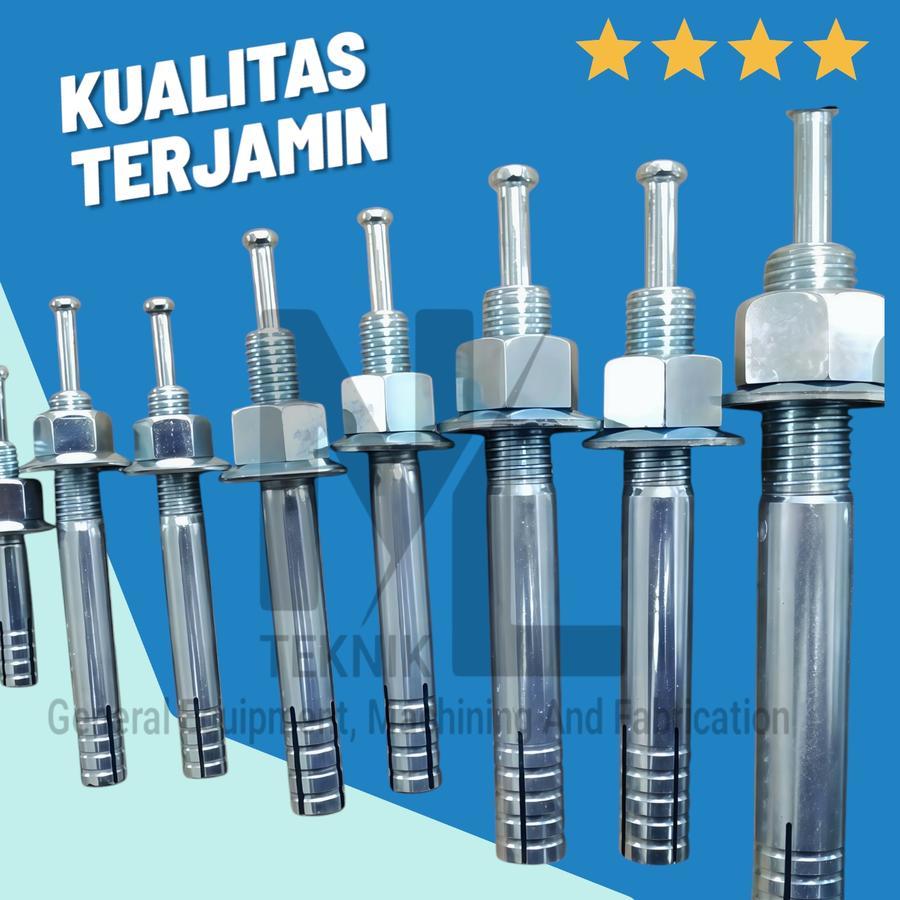 HIT ANCHOR M8X60 / DYNABOLT 8MM / HIGH ANGKUR 8X60 (6CM) | Shopee ...