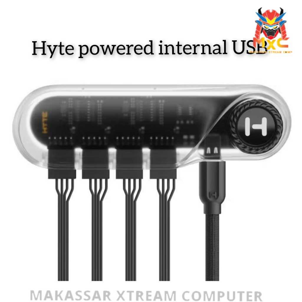 HYTE POWERED INTERNAL USB HUB 9 PIN HEADER TRIPLE USB 2.0 | Shopee ...