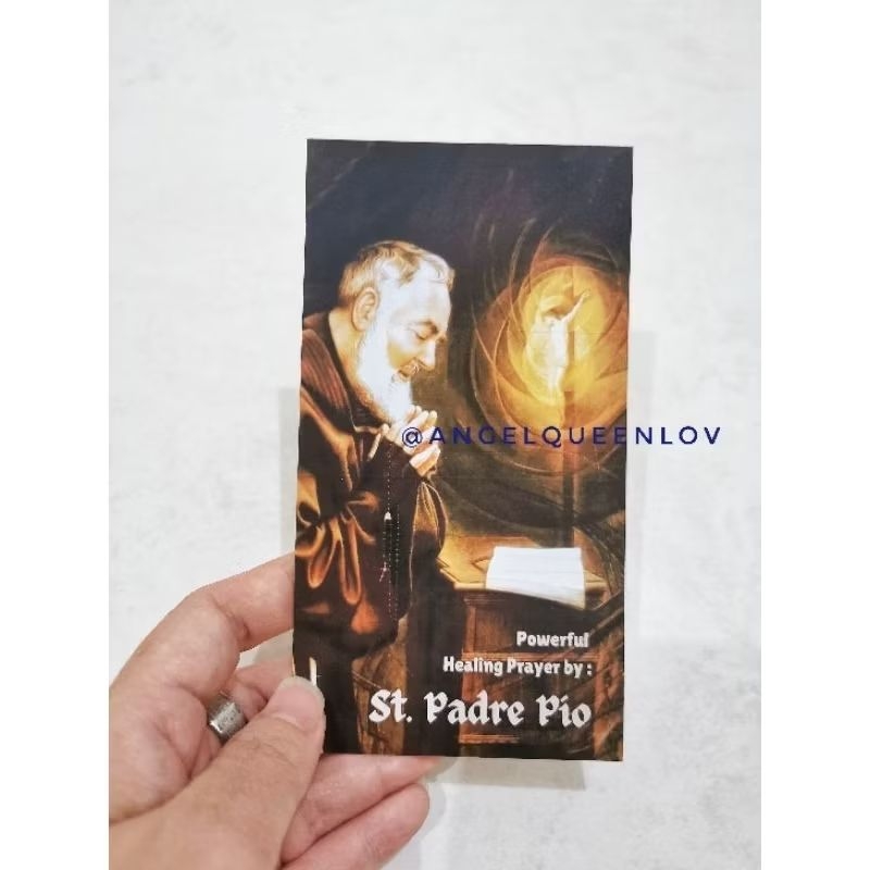St Padre Pio prayer Sheet / Powerful healing prayer by St Padre Pio ...