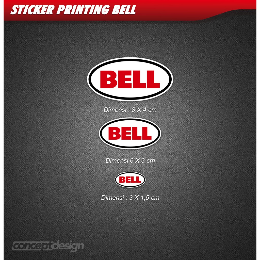 Bell Set Helmet Sticker / Sticker | Shopee Philippines
