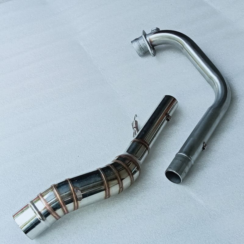 Big elbow pipe conical exhaust for tmx 125 155 tmx 150 skygo pinoy ...