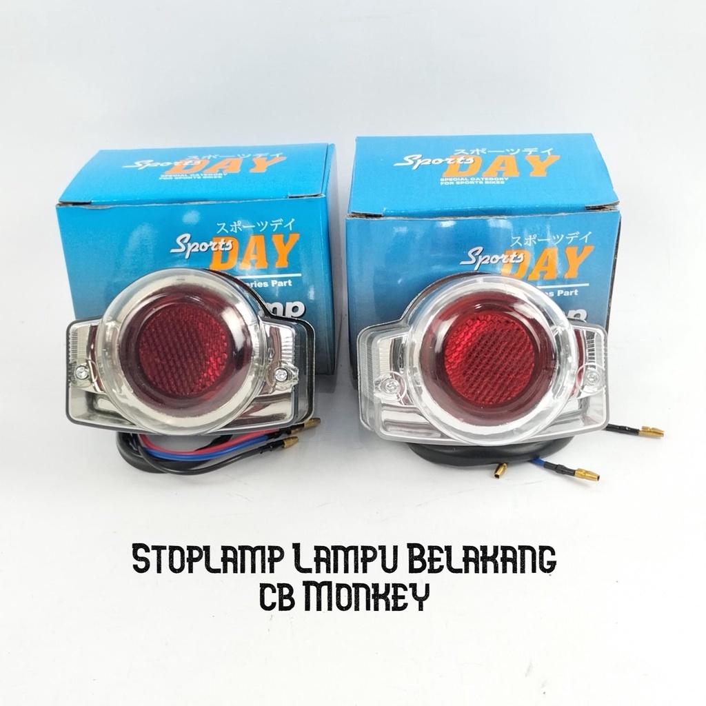 CB STOP LAMP REAR LAMP STOPLAMP TAKEGAWAmonkey CLEAR LEDSMOKE IMPORT ...