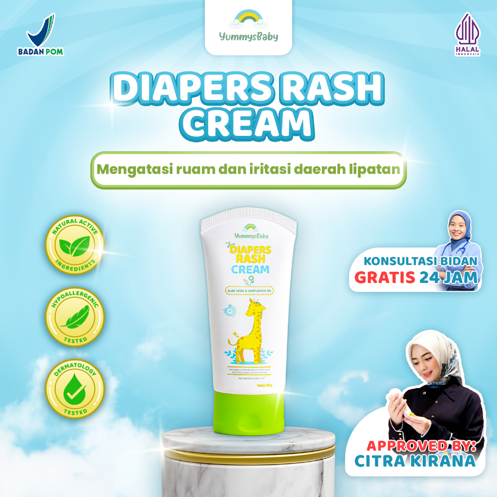 Yummysbaby - Rash Cream Baby Diaper | Sensitive Baby Skin Care for ...