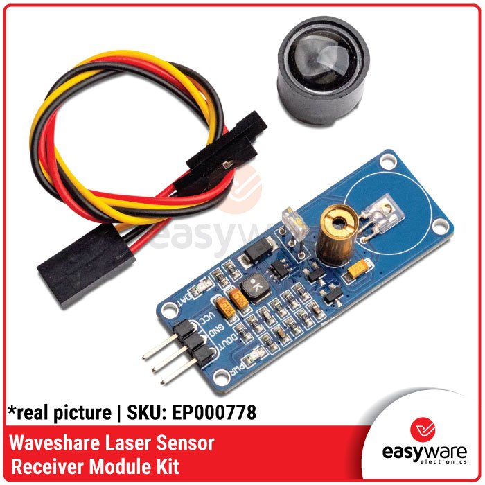 Waveshare Laser Sensor Receiver Module Kit Shopee Philippines