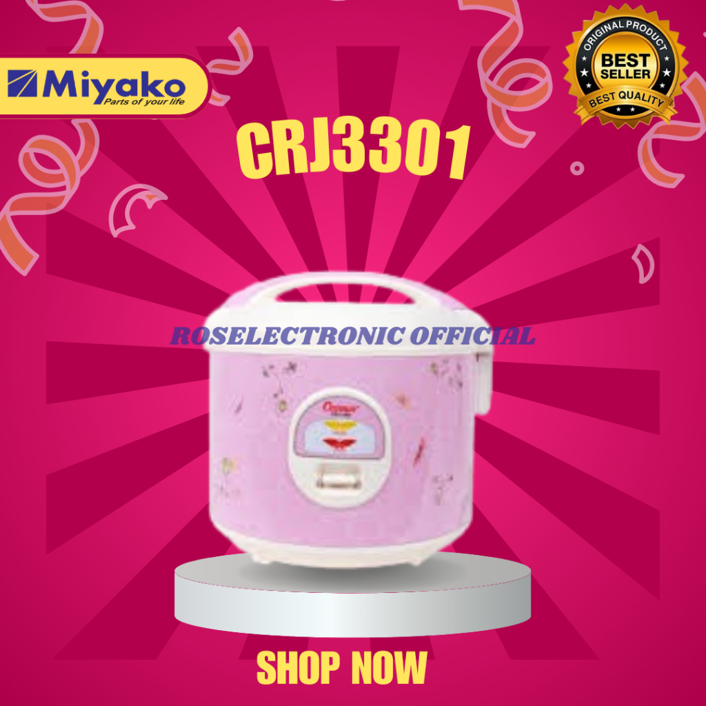 Cosmos RICE COOKER CRJ 3301 Cake - 1.8Liter / CRJ 3301/CRJ3301/CRJ-3301 ...
