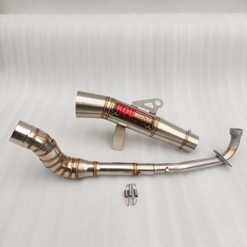 Super OPEN PIPE CANISTER 51MM INLET TUBE TYPE 1set for Tmx 125 Tmx 155 ...