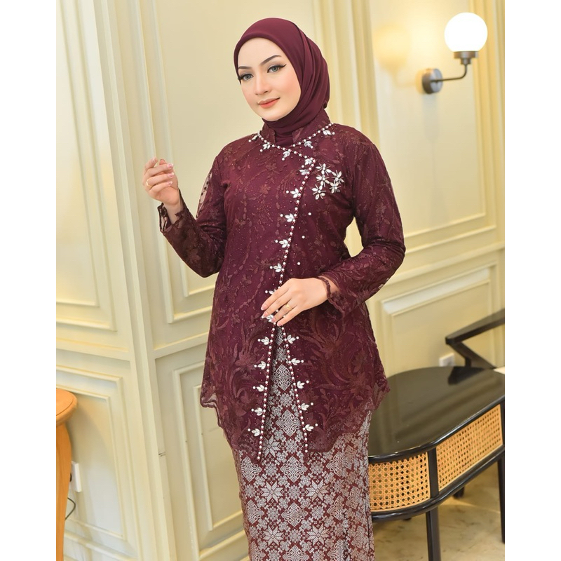 New Aruna Kebaya / Graduation Kebaya Set / Latest Kebaya / Modern ...