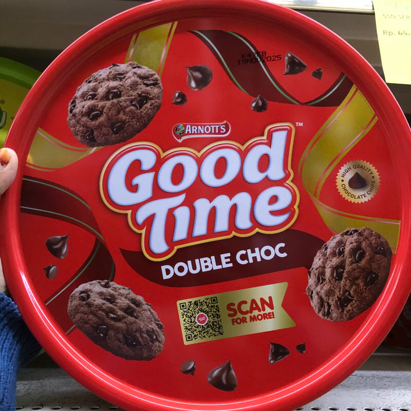 Good TIME DOUBLE CHOC CANS 256GR | Shopee Philippines