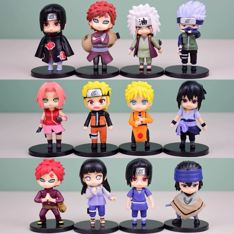 Figure Naruto MINI Series 2 - Naruto sasuke Sakura Kakashi Gaara Itachi ...