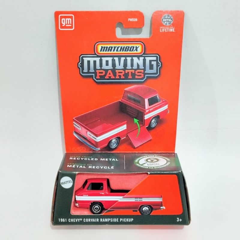 Matchbox Moving Parts Corvair Rampside | Shopee Philippines